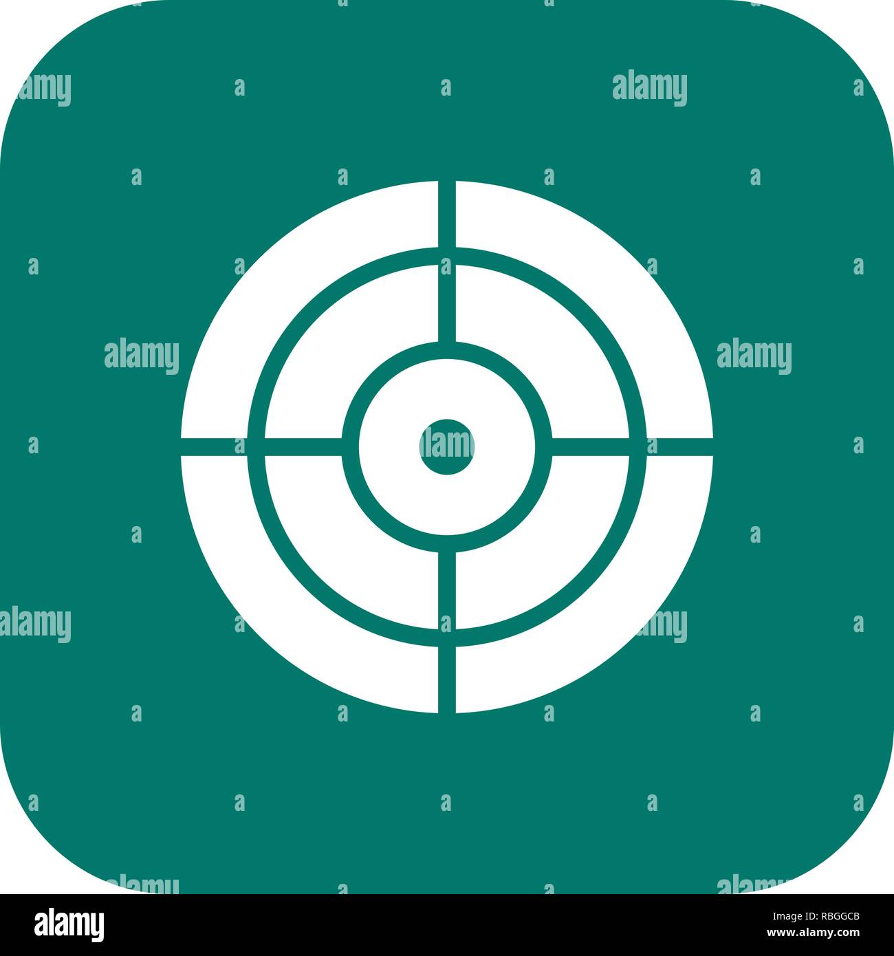 Vector Target Icon Stock Vector Image & Art - Alamy