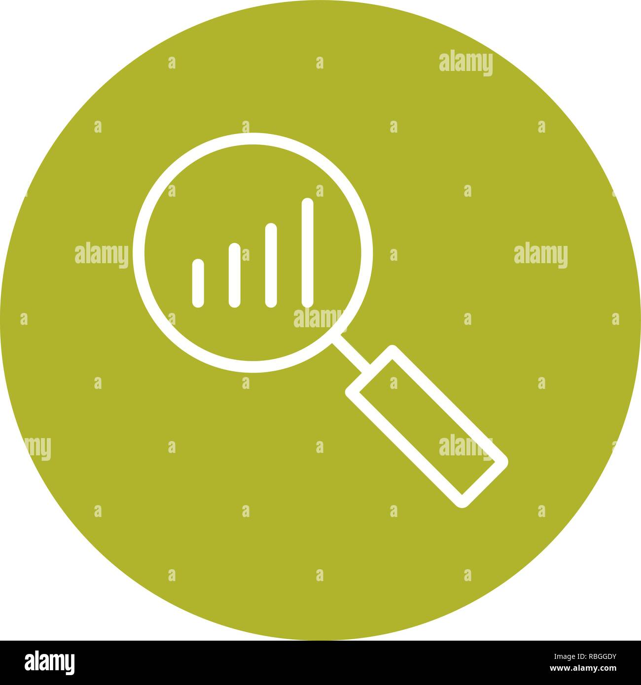Vector Analysis Icon Stock Vector Image And Art Alamy