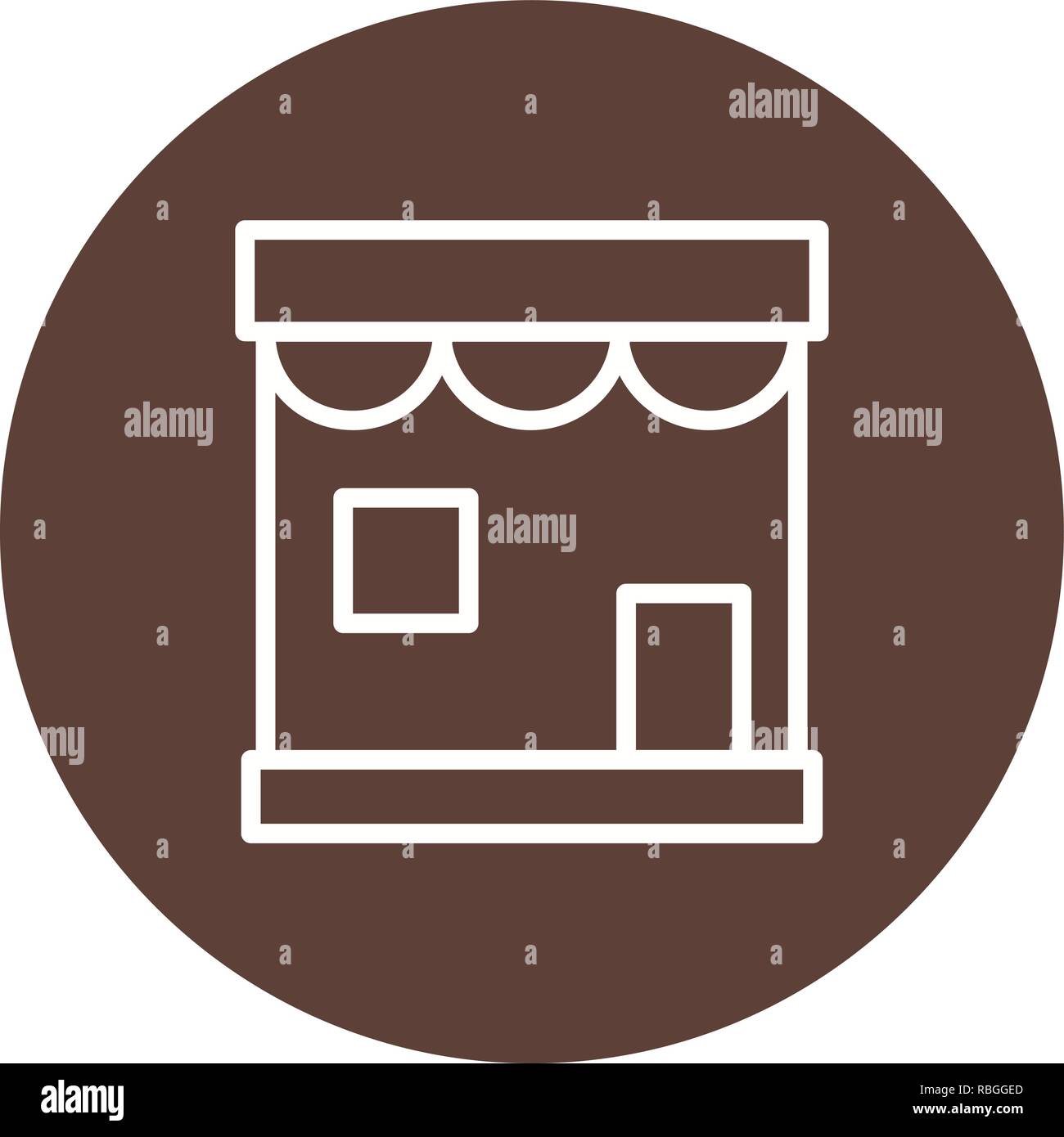 Vector Shop Icon Stock Vector Image & Art - Alamy