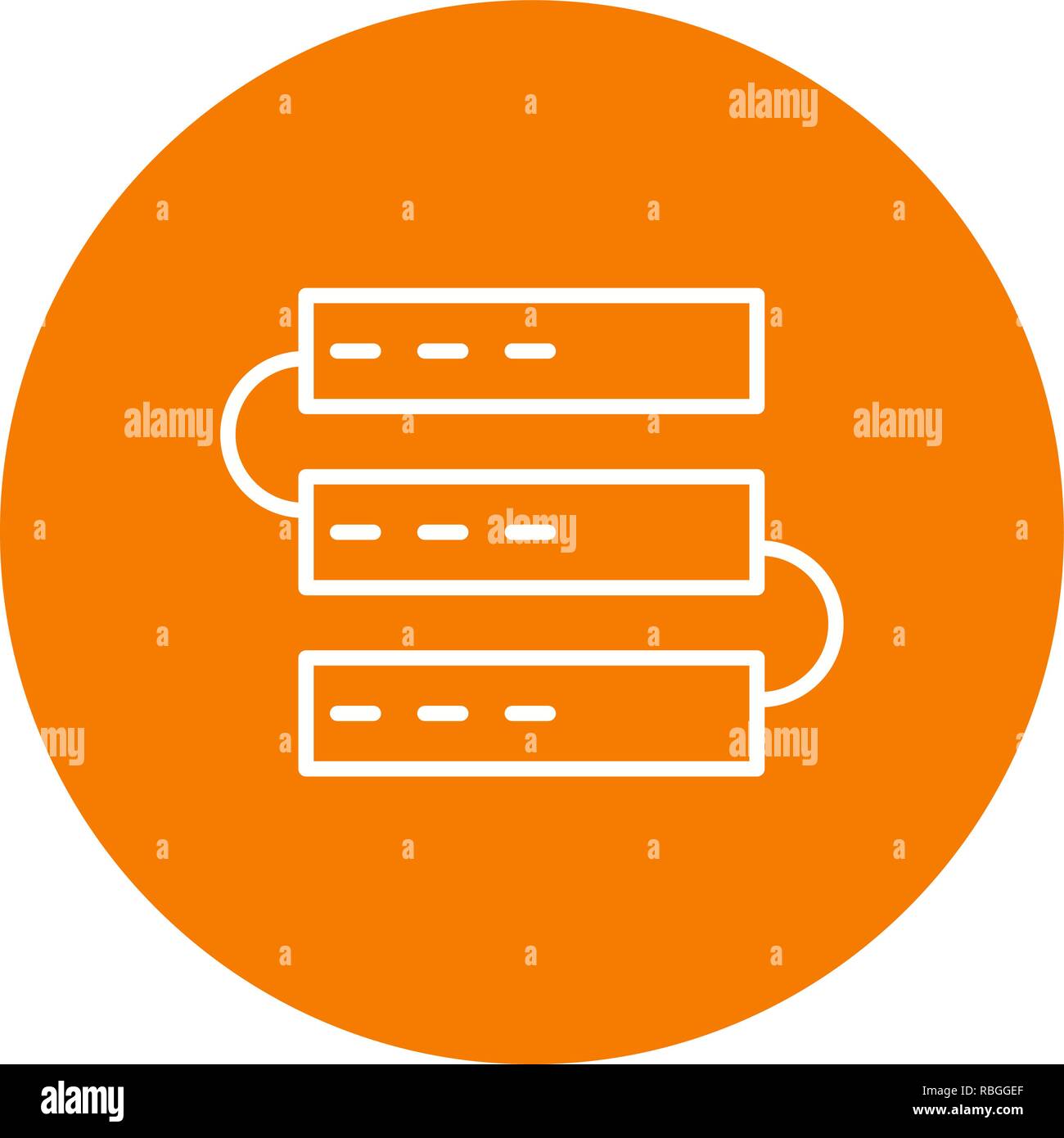 Vector Servers Icon Stock Vector Image & Art - Alamy