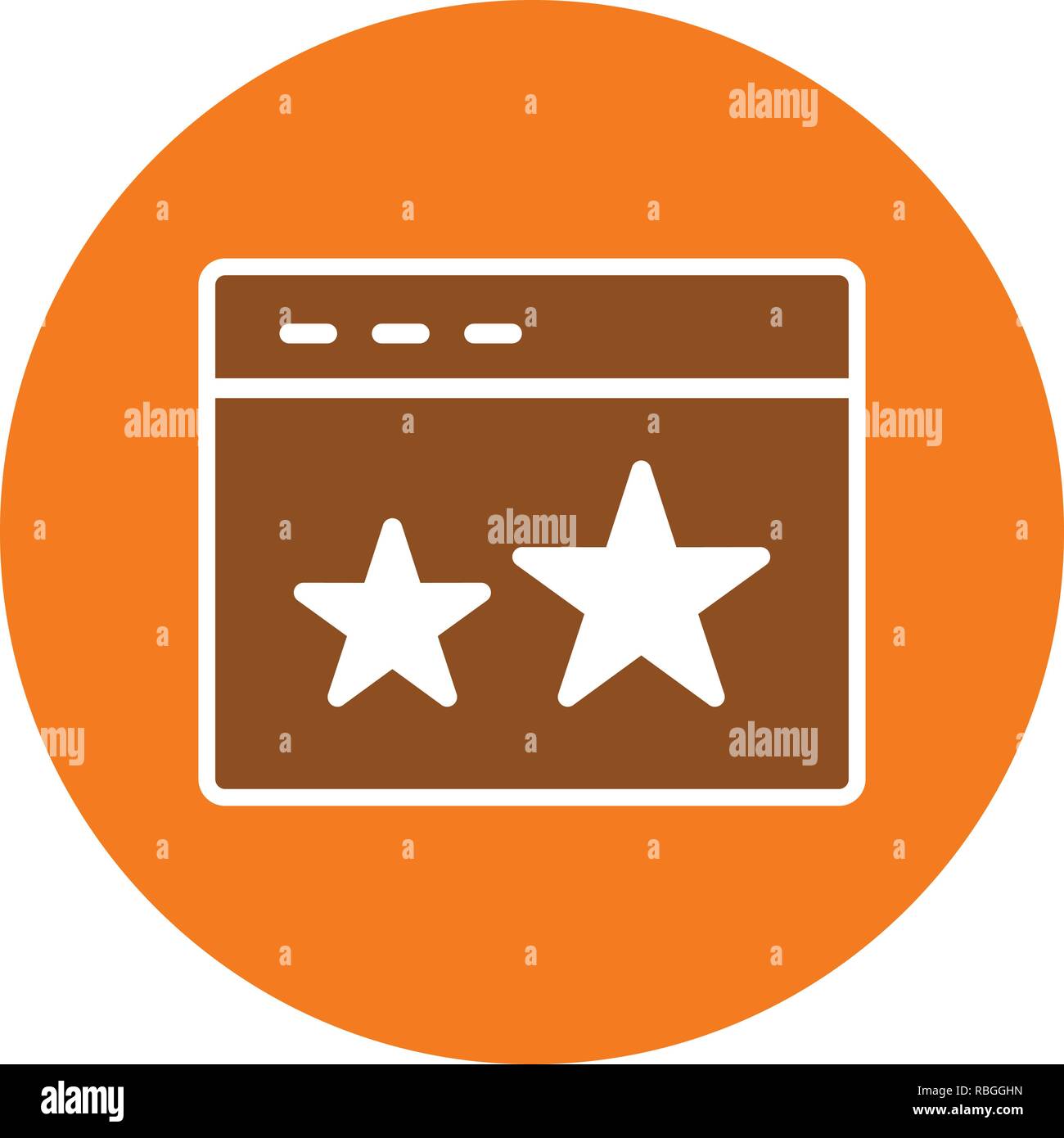 Vector Starred Icon Stock Vector Image & Art - Alamy