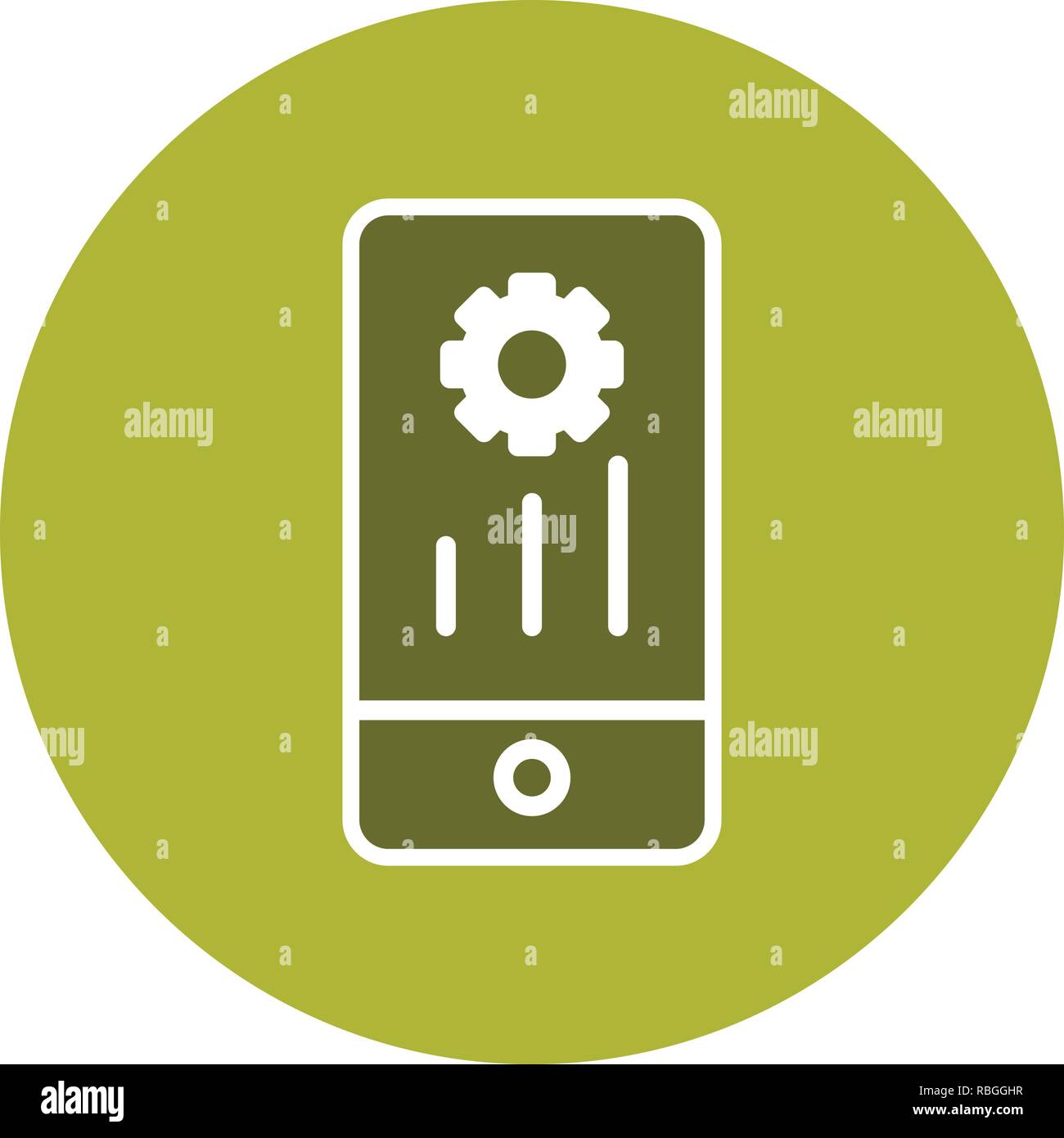 Vector Mobile Marketing Icon Stock Vector Image & Art - Alamy