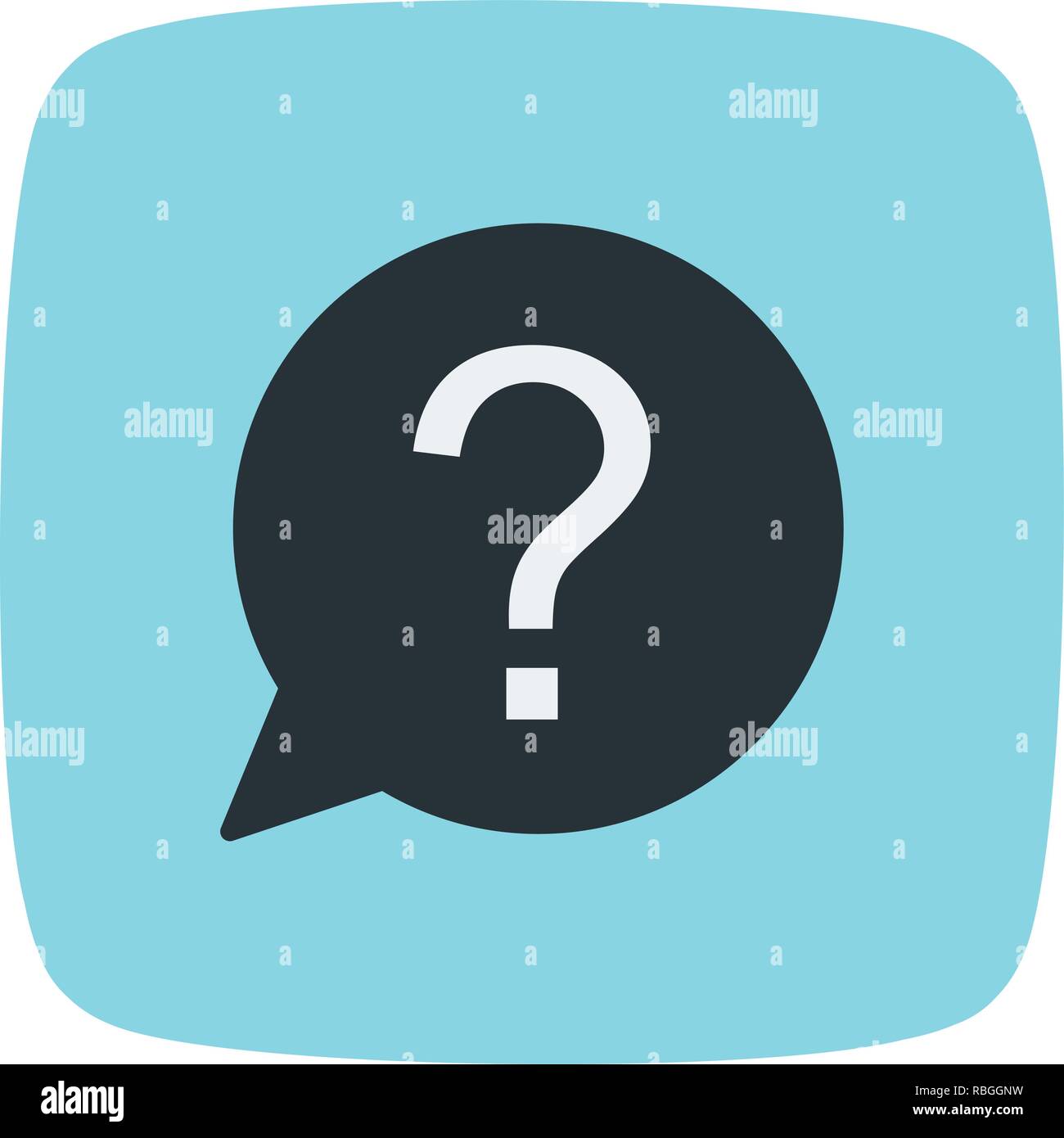Vector Question Icon Stock Vector Image & Art - Alamy