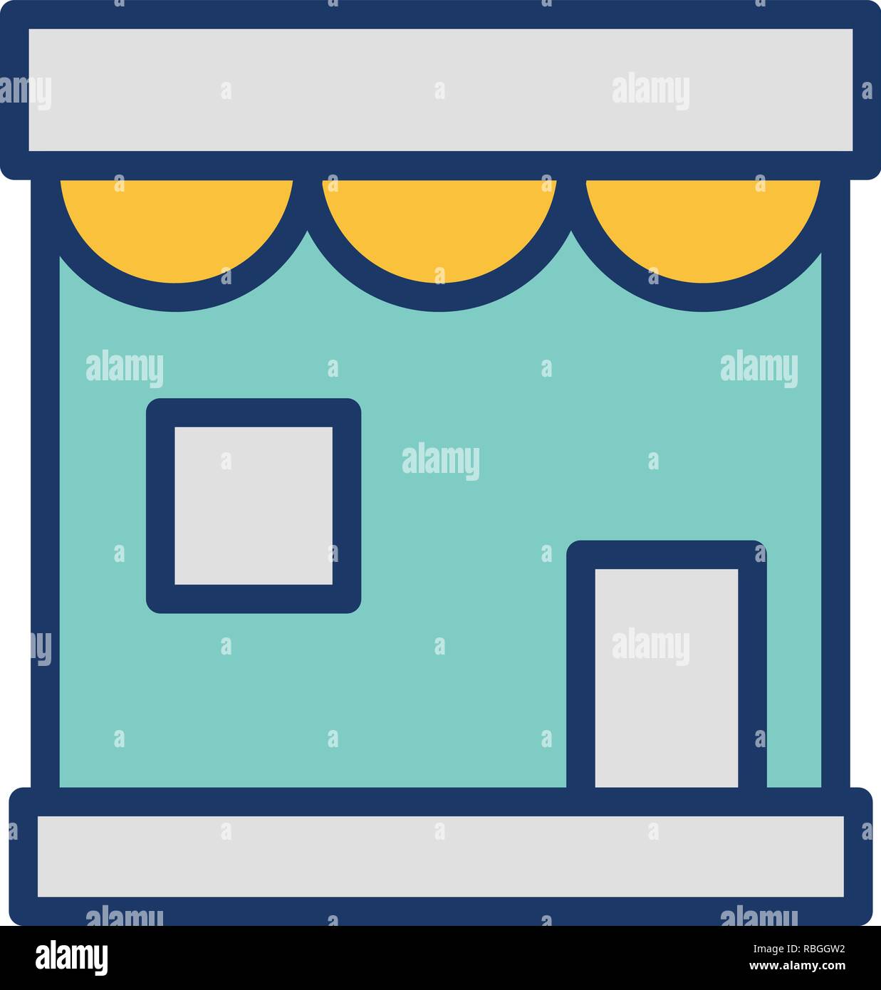 Vector Shop Icon Stock Vector Image & Art - Alamy