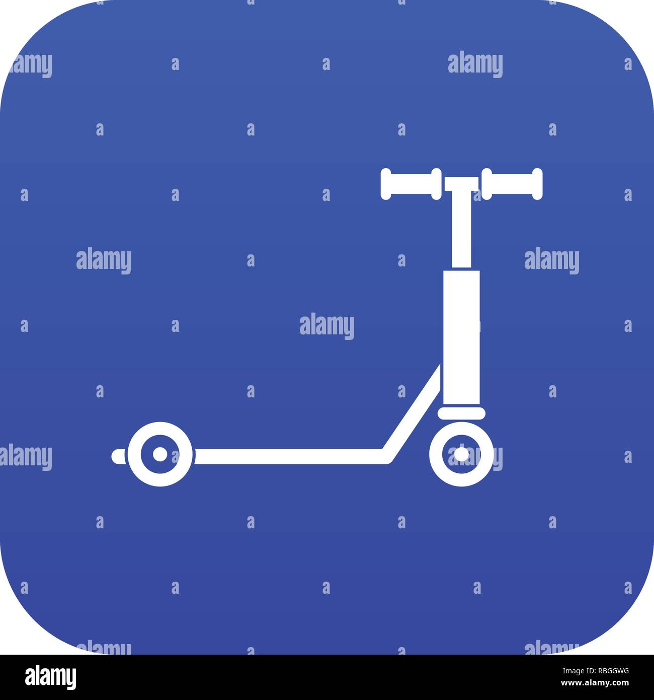 Scooter icon digital blue Stock Vector Image & Art - Alamy