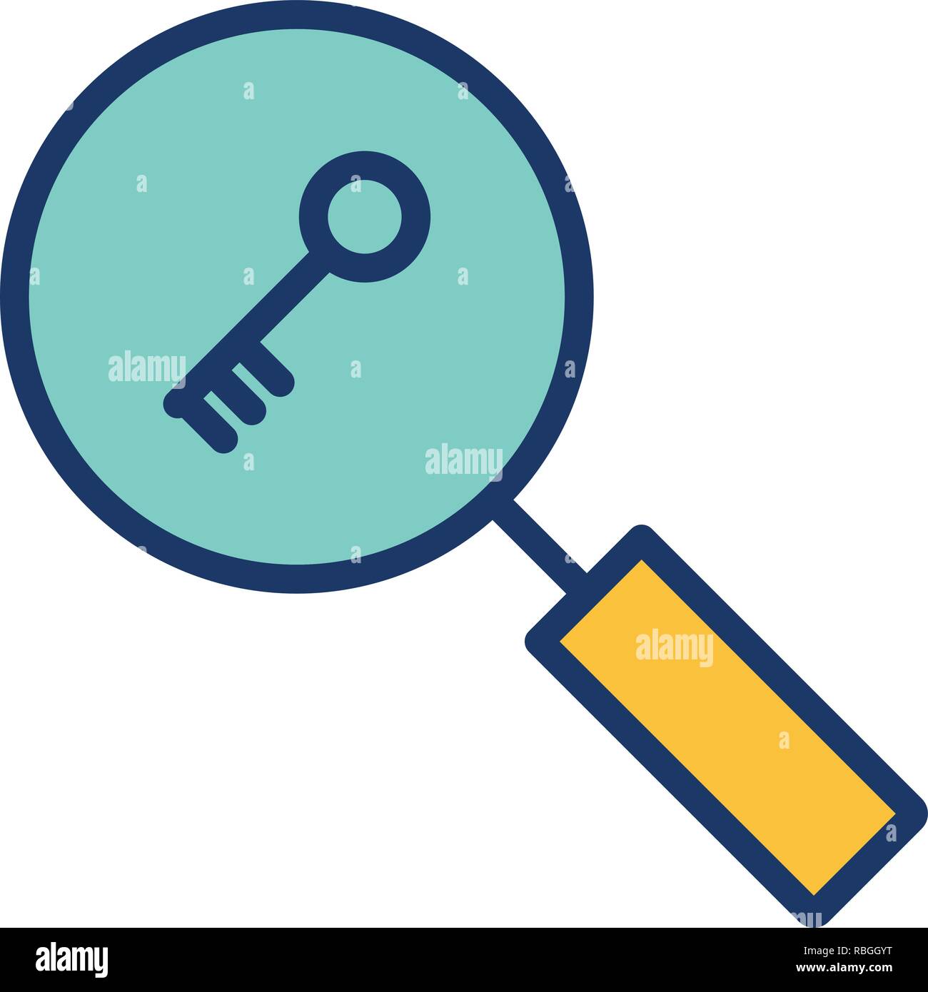 Vector Keyword Search Icon Stock Vector Image & Art - Alamy