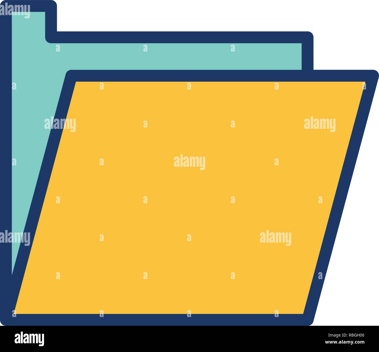 Vector Folder Icon Stock Vector Image & Art - Alamy