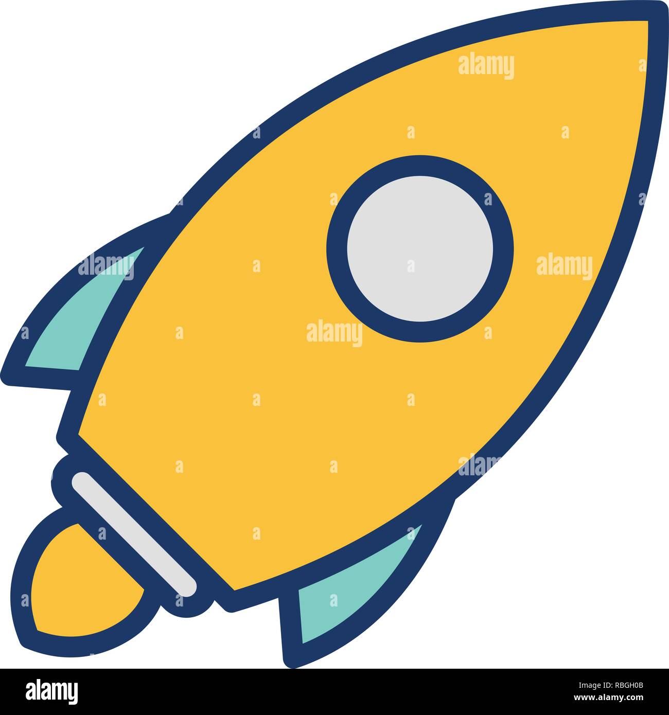 Vector Launch Icon Stock Vector Image & Art - Alamy
