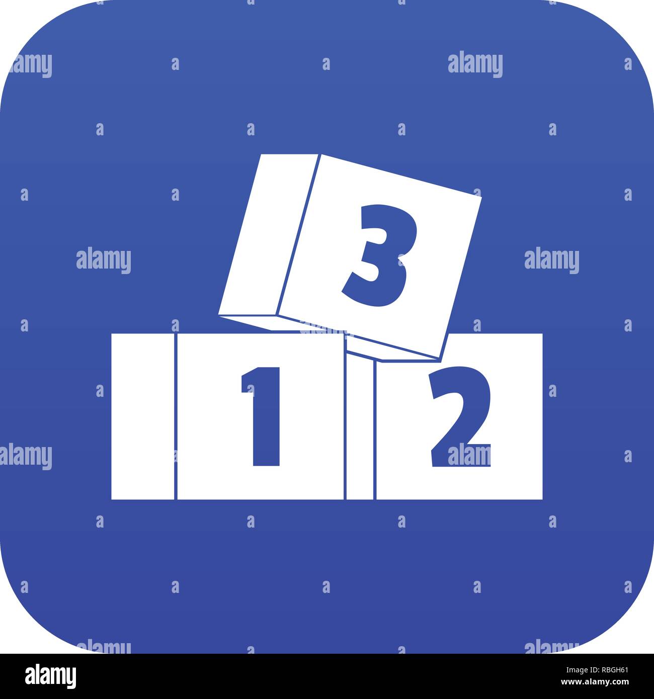 Bricks icon digital blue Stock Vector Image & Art - Alamy