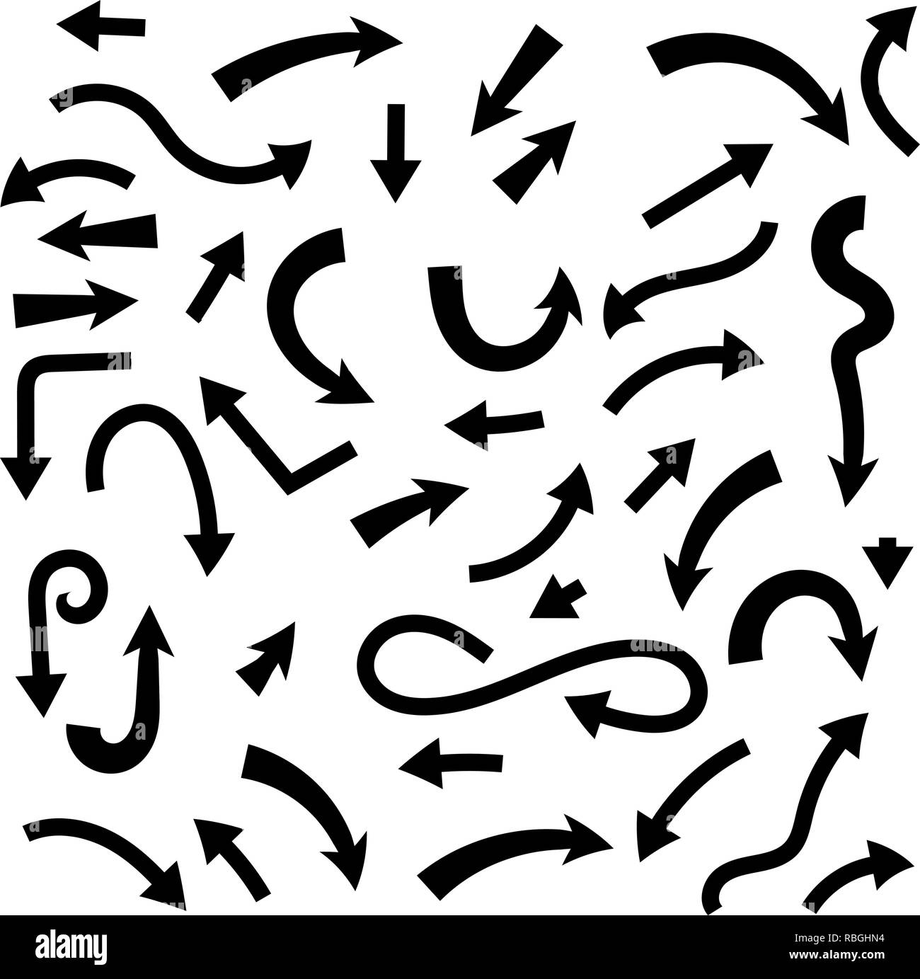 Arrows Stock Vector Images - Alamy