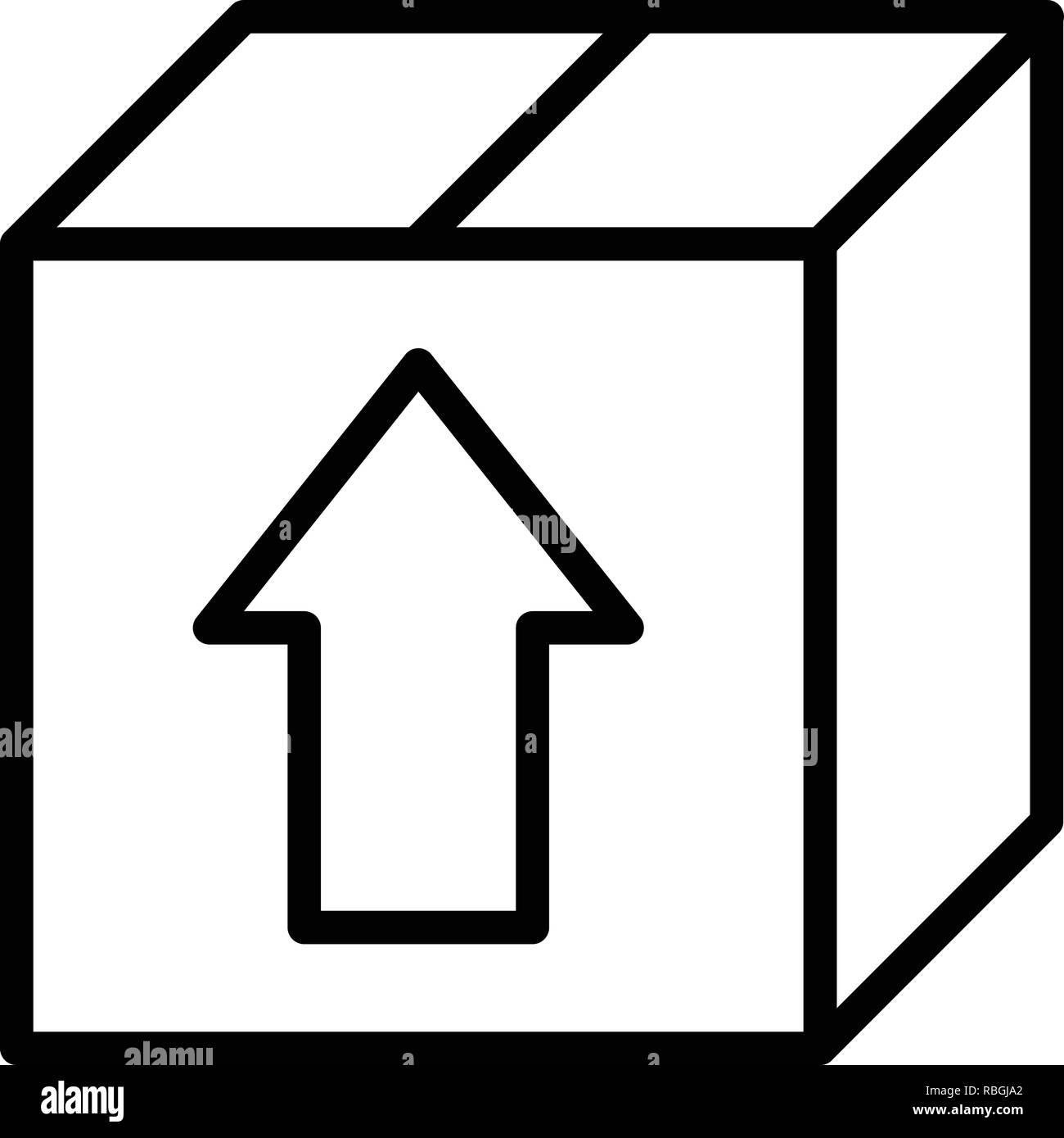 Vector Package Icon Stock Vector Image & Art - Alamy