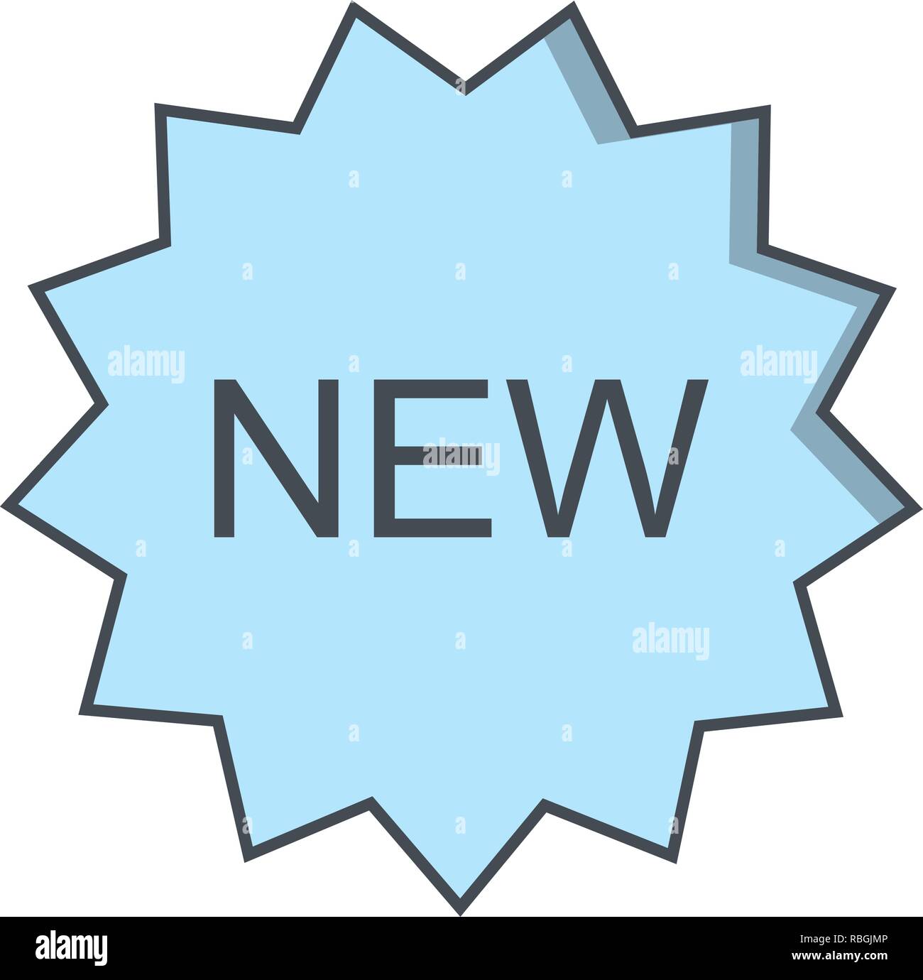 Vector New Icon Stock Vector Image & Art - Alamy
