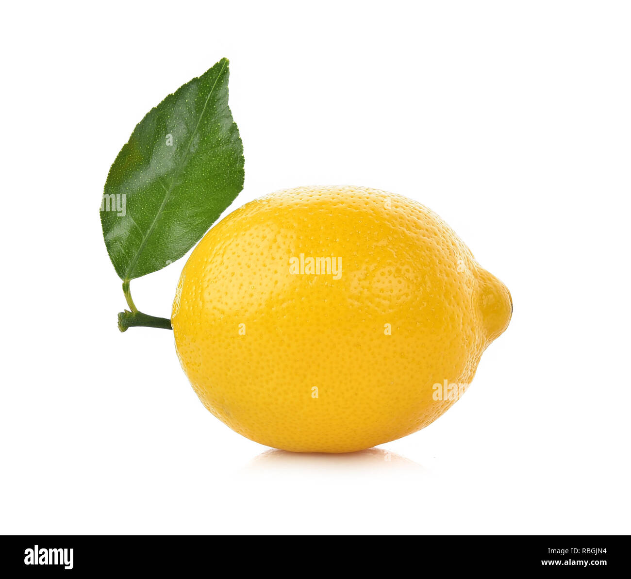 lemon isolated on white background Stock Photo - Alamy