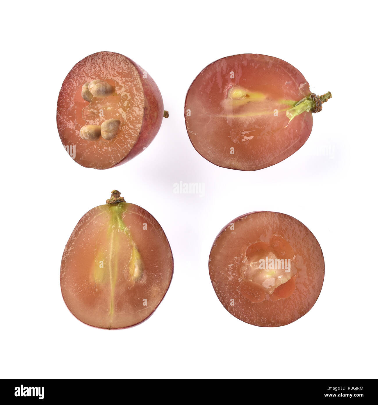 grape Seed isolated on white background Stock Photo - Alamy