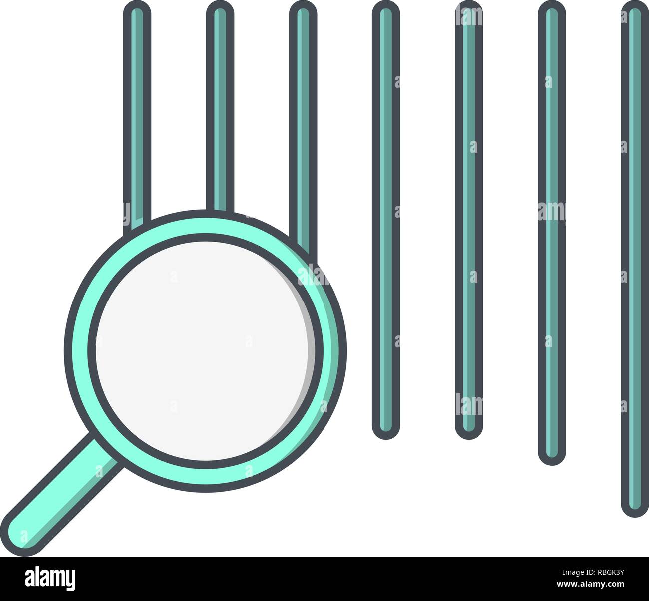 Vector Find Product Icon Stock Vector Image & Art - Alamy