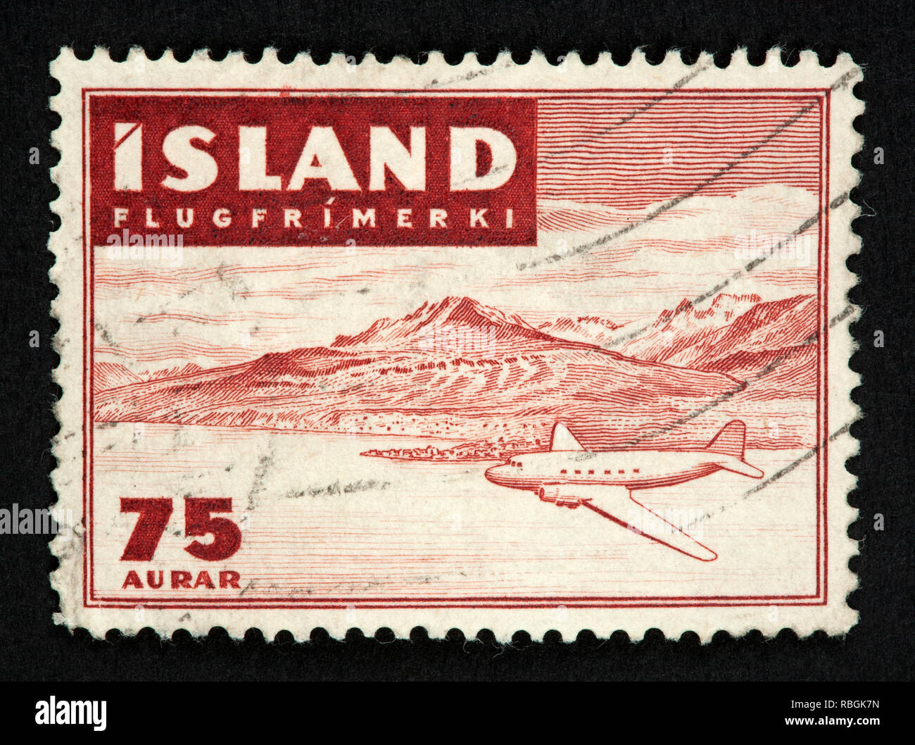 Iceland stamps hi-res stock photography and images - Alamy