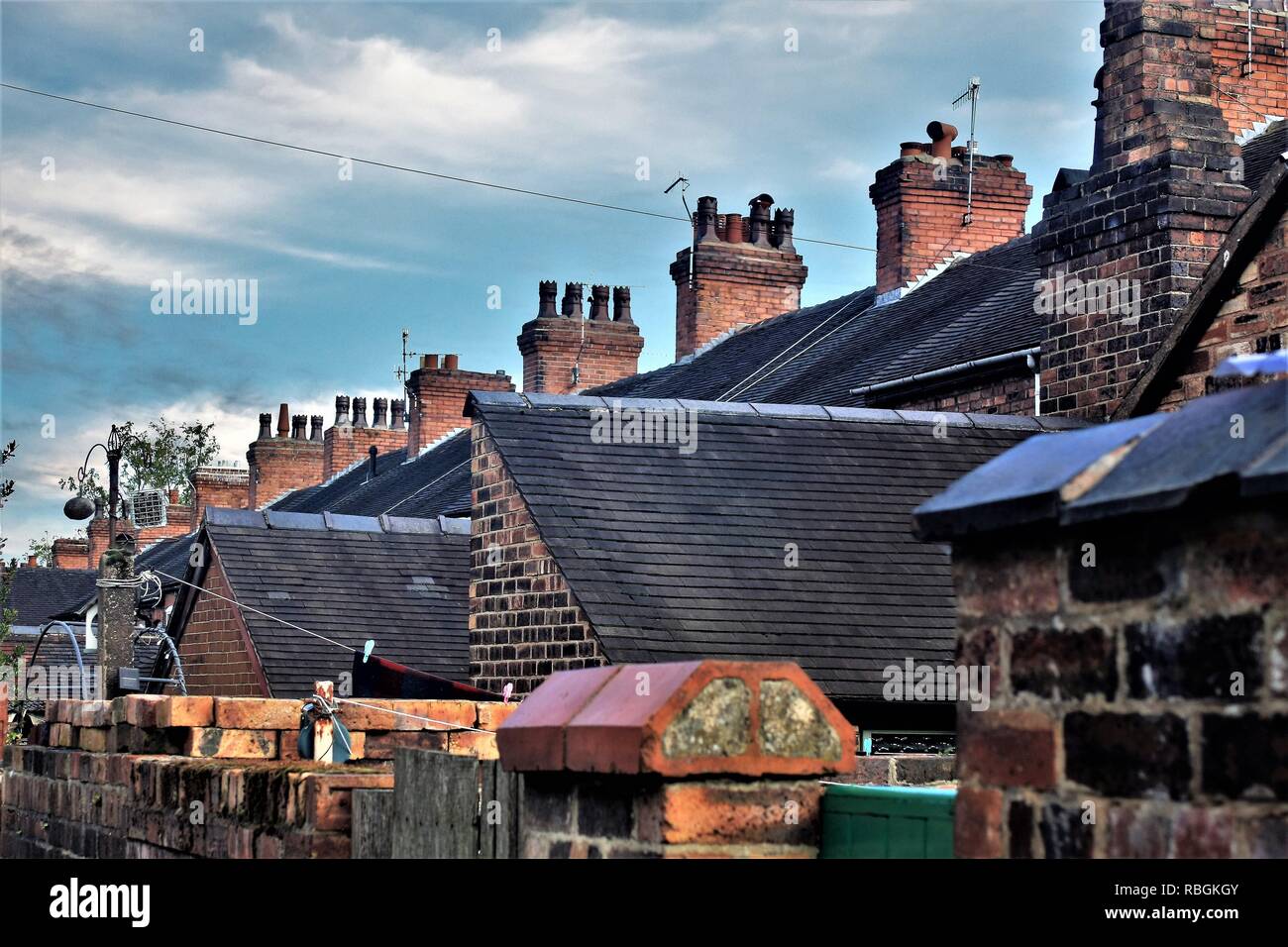 Rooftop rooftops chimneys hi-res stock photography and images - Alamy