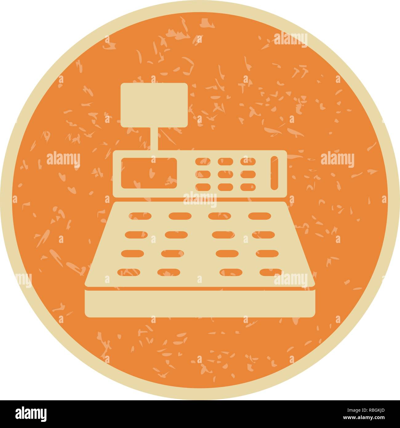 Vector Cash Counter Icon Stock Vector Image & Art - Alamy