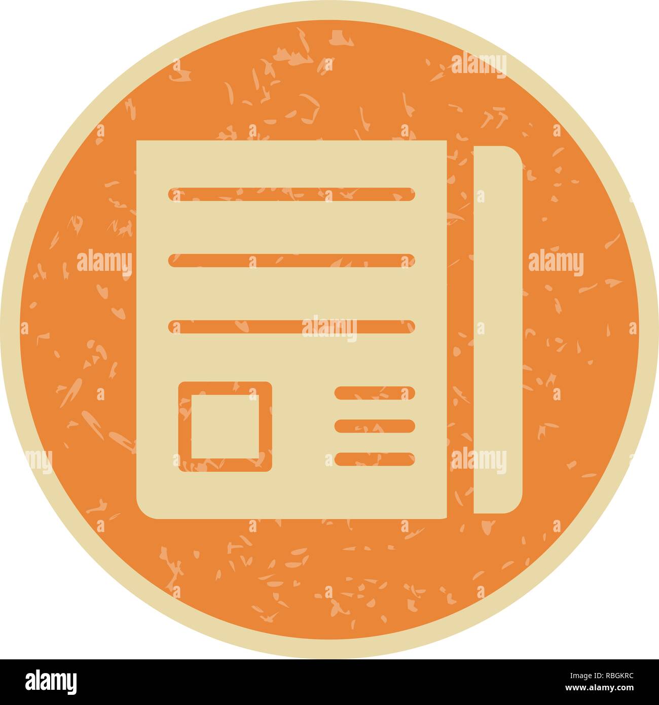 Market news icon outline Stock Vector Images - Alamy