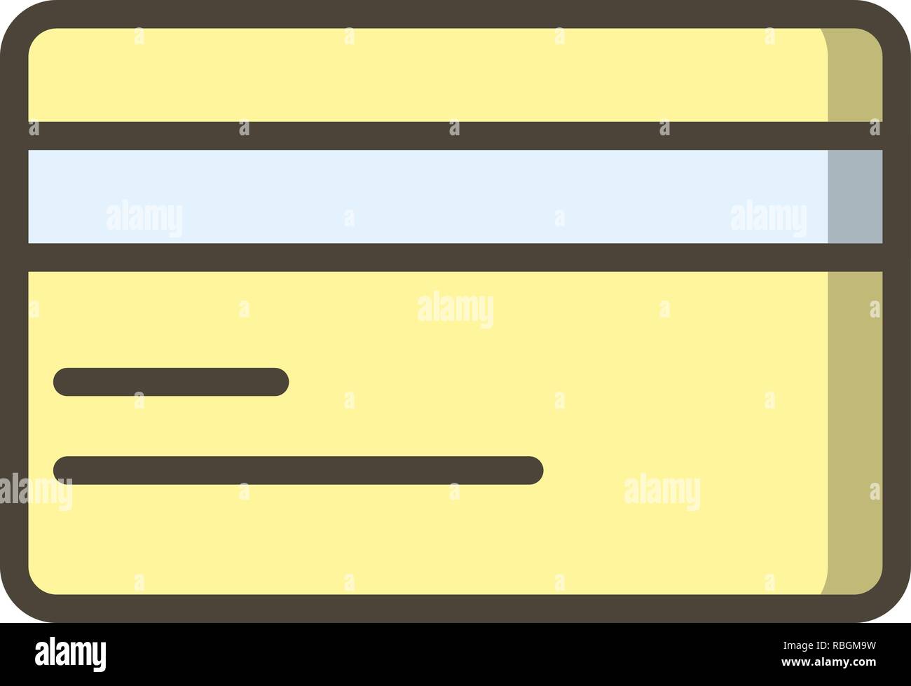 Vector Credit Card Icon Stock Vector Image & Art - Alamy