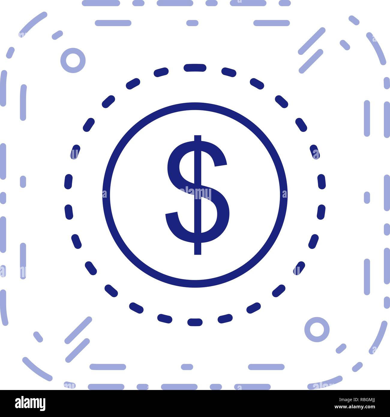 Vector Dollars Icon Stock Vector Image & Art - Alamy