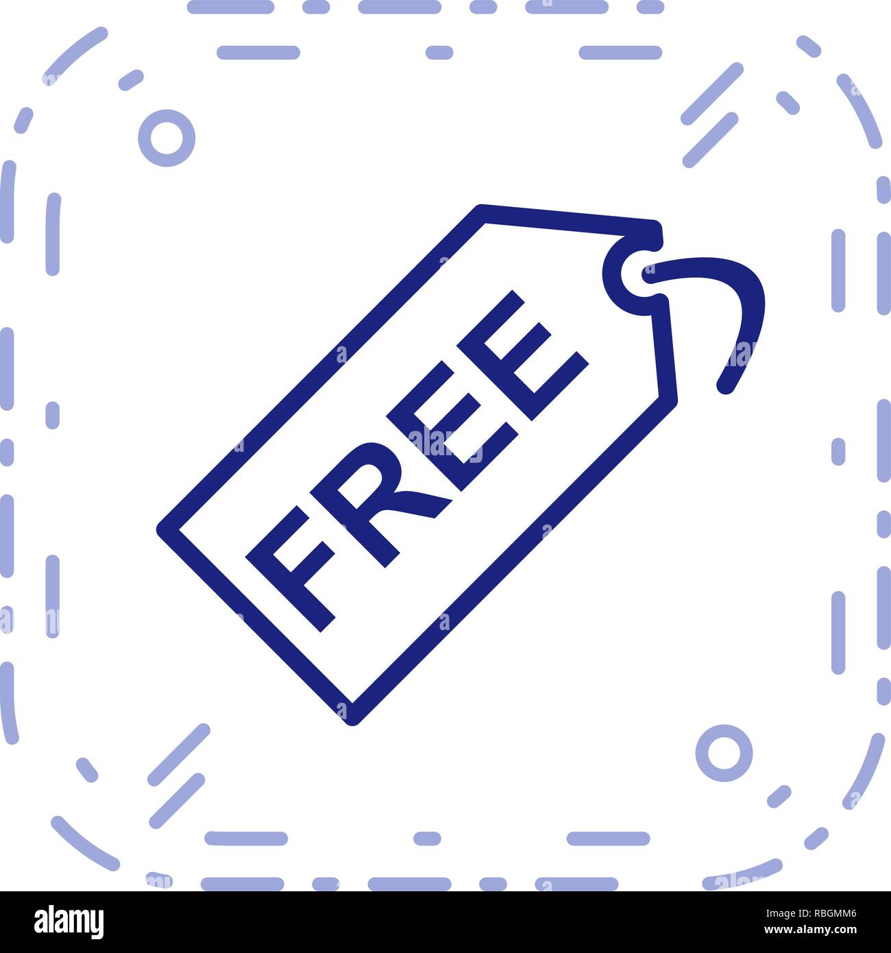 Vector Free Tag Icon Stock Vector Image & Art - Alamy