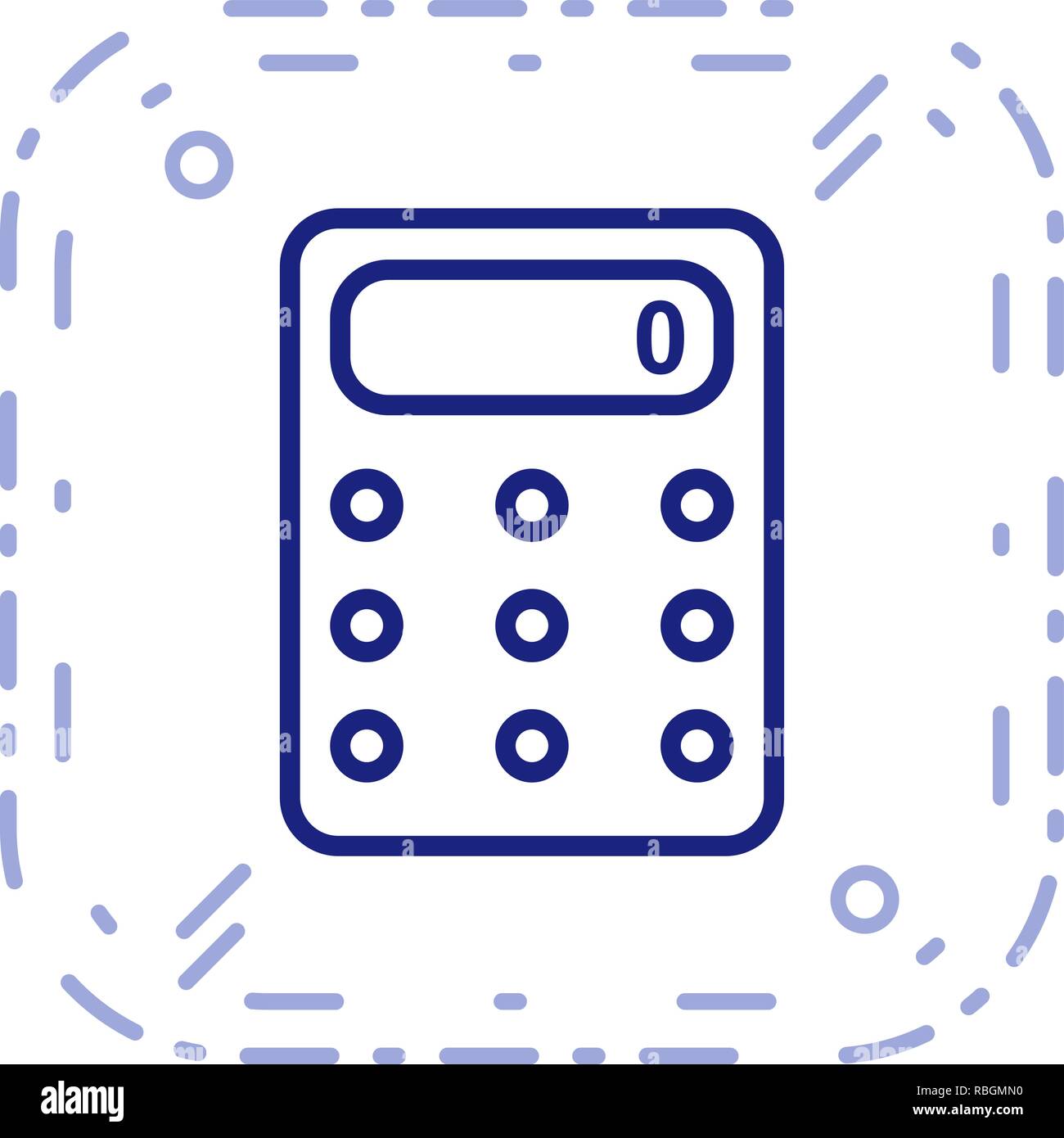 Vector Calculator Icon Stock Vector Image & Art - Alamy
