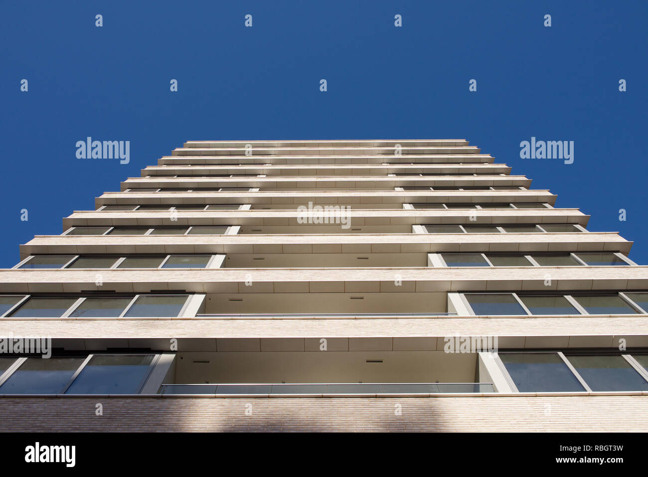 Detail of modern building showing shapes and lines Stock Photo - Alamy