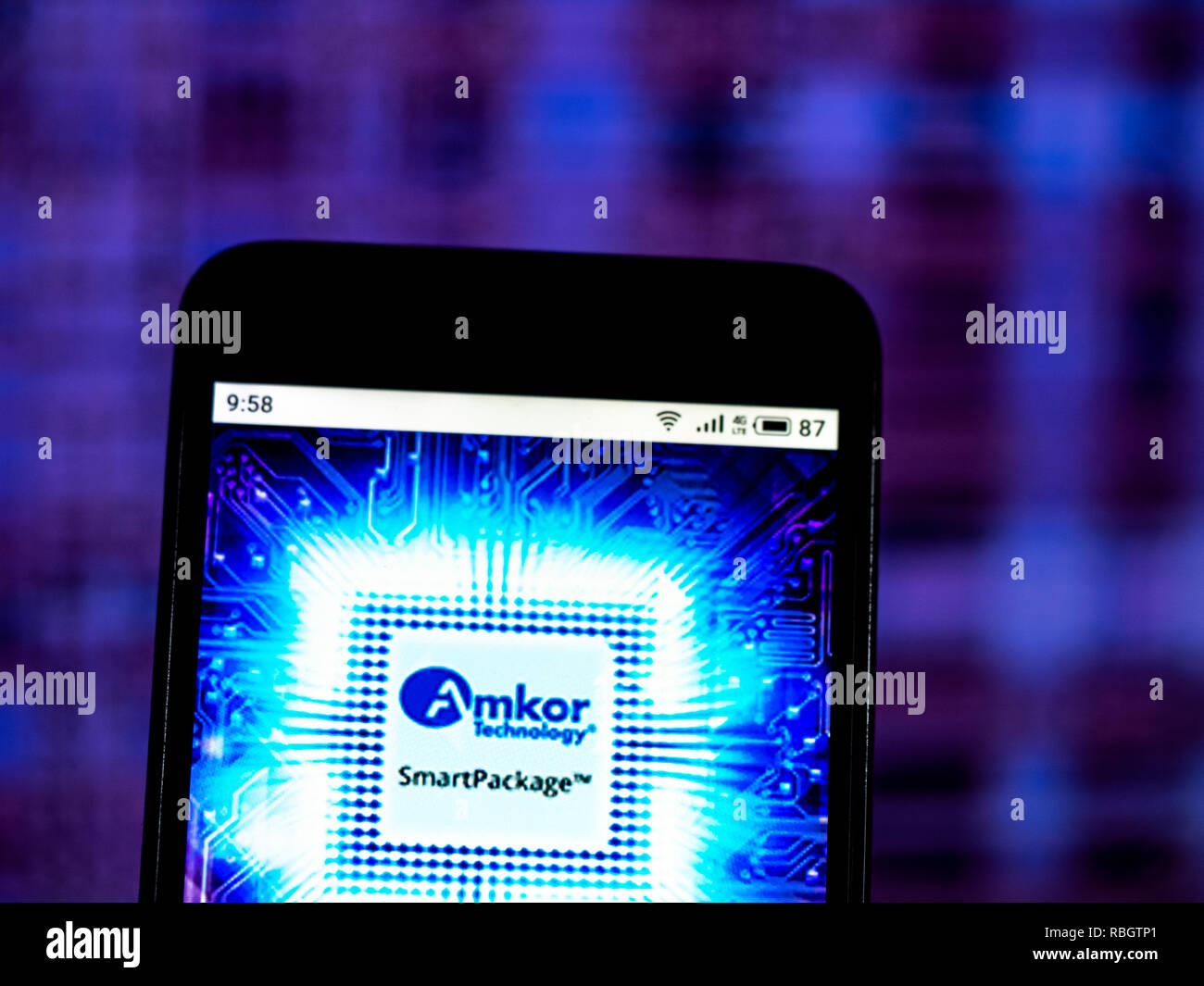 Amkor technology logo hi-res stock photography and images - Alamy