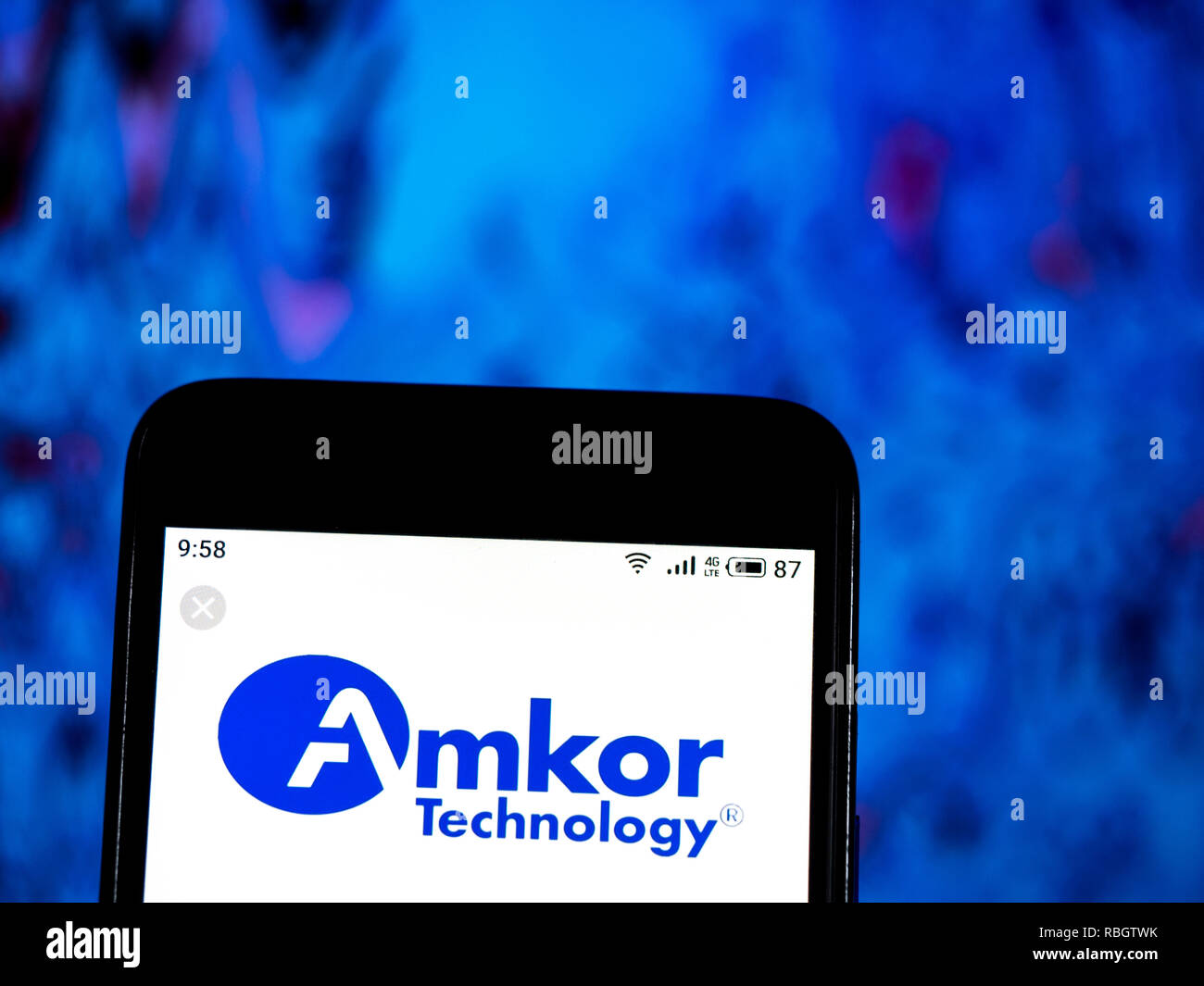 Amkor logo hi-res stock photography and images - Alamy