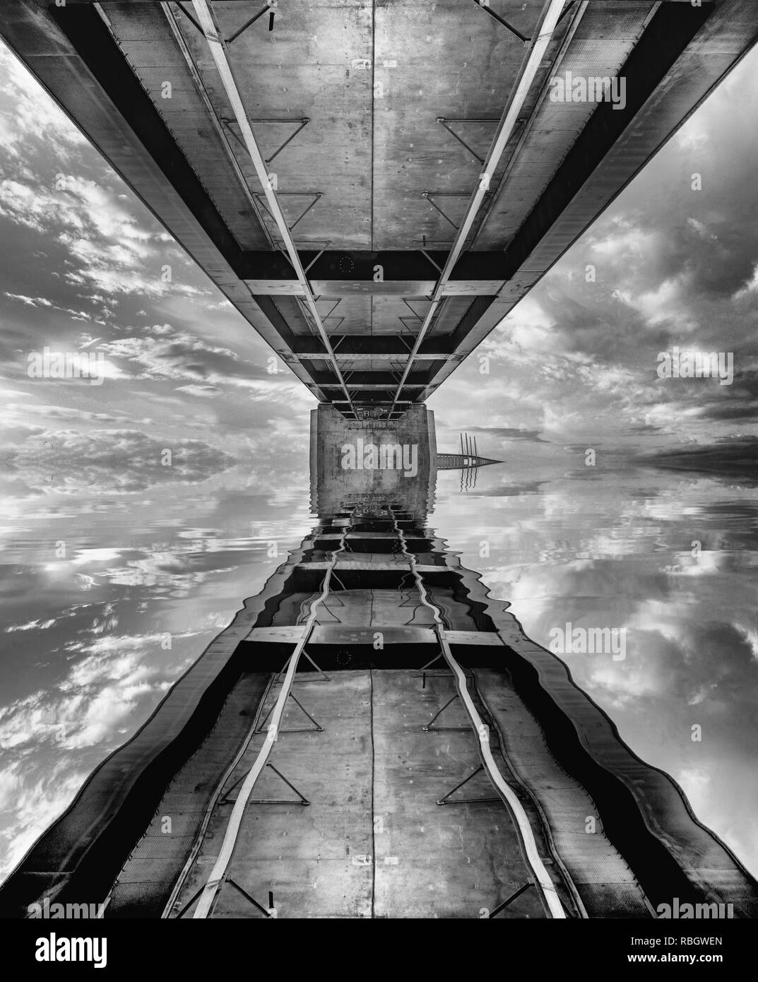 The Oresund Bridge Stock Photo - Alamy