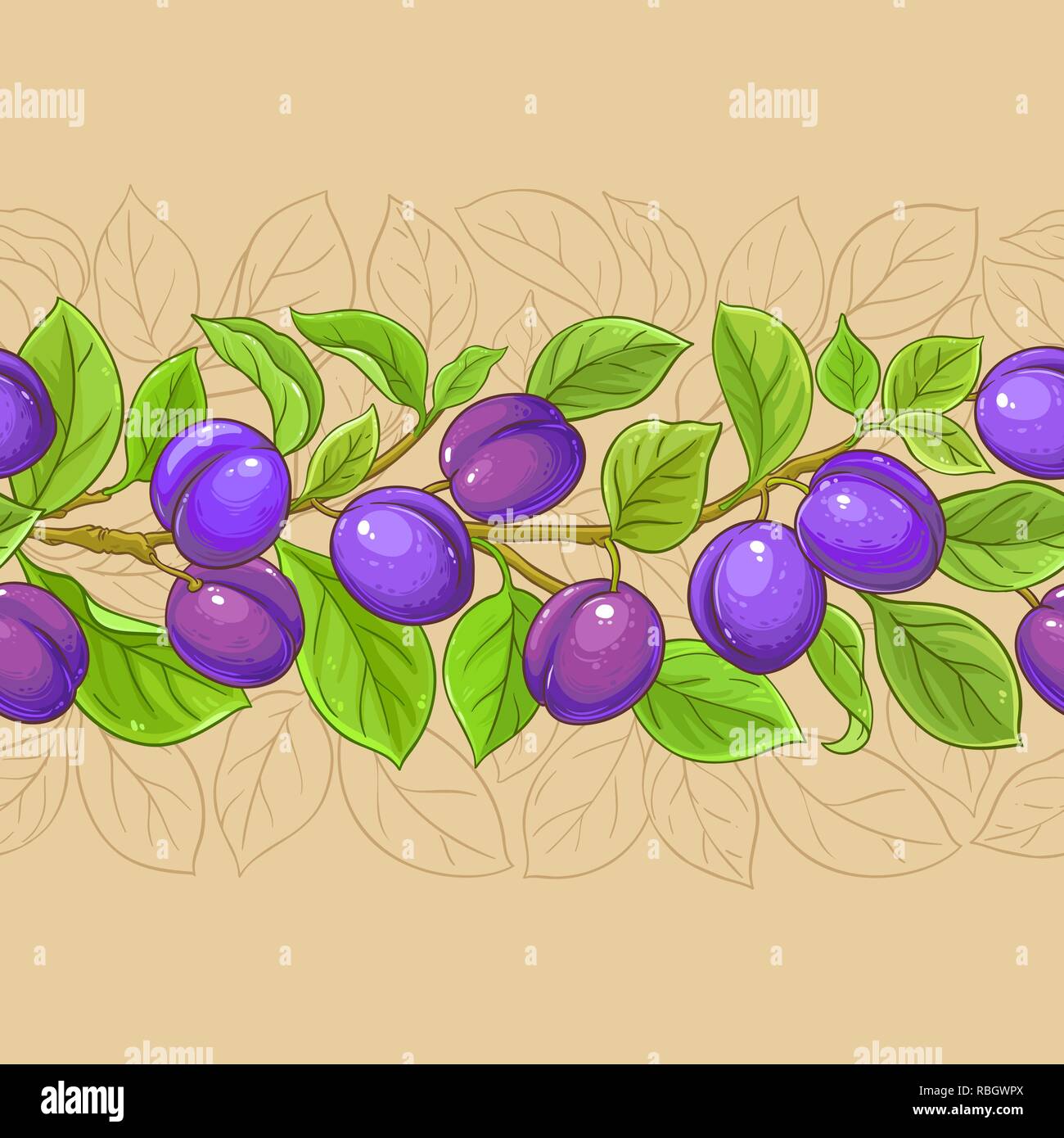 Plum color Stock Vector Images - Alamy