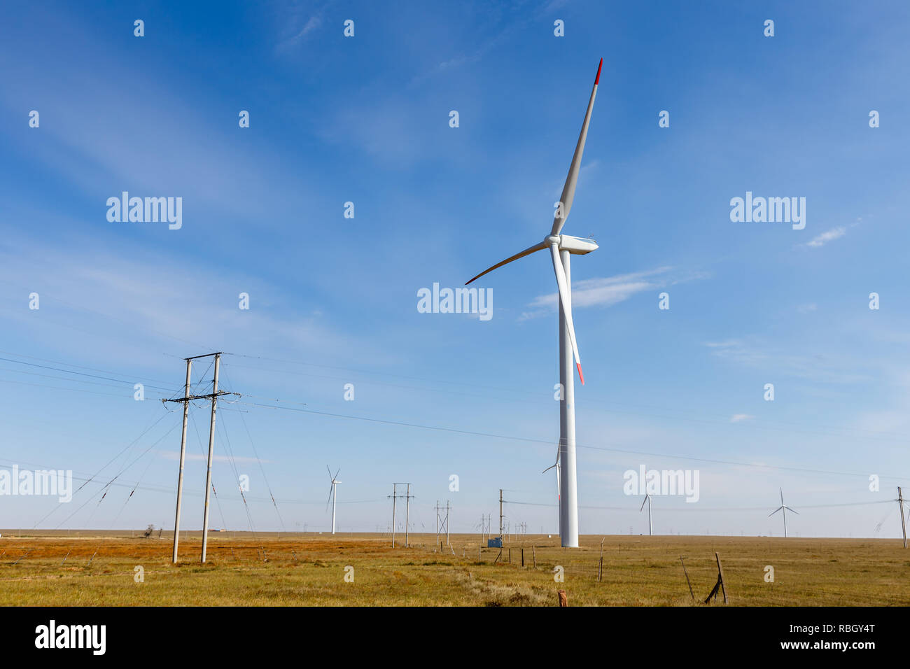 China power plant wind farm hi-res stock photography and images - Alamy