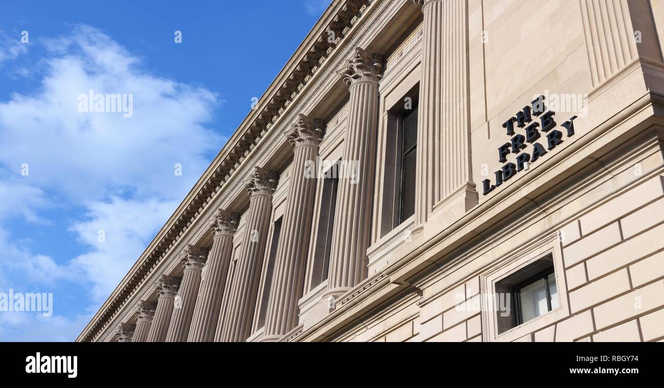Free library philadelphia hi-res stock photography and images - Alamy