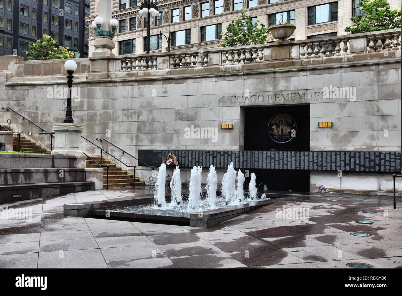 Chicago remembers hi-res stock photography and images - Alamy