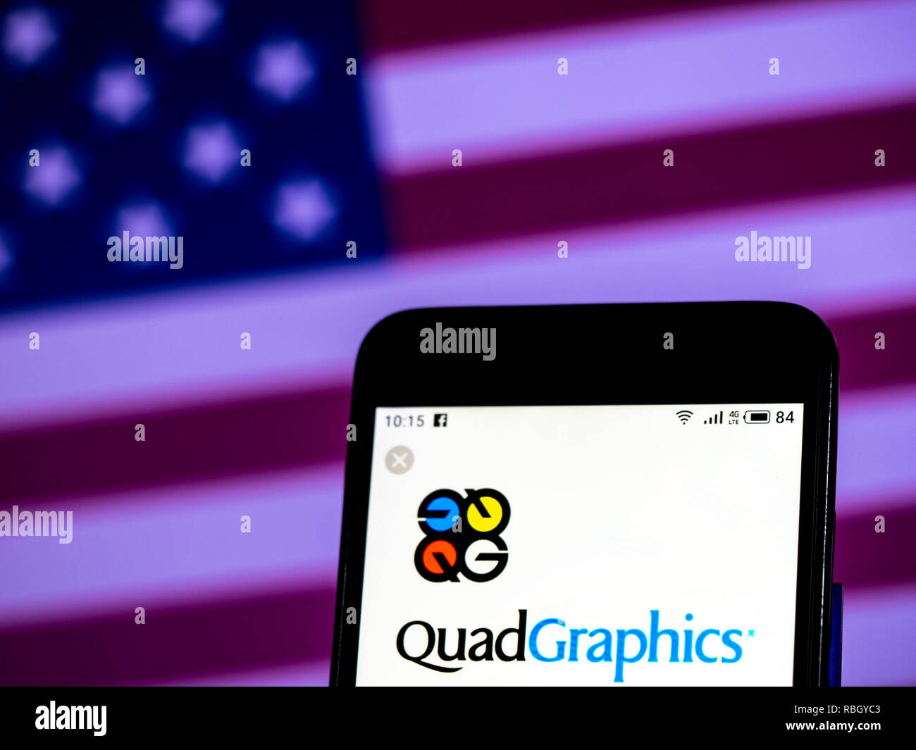 Quad graphics hi-res stock photography and images - Alamy
