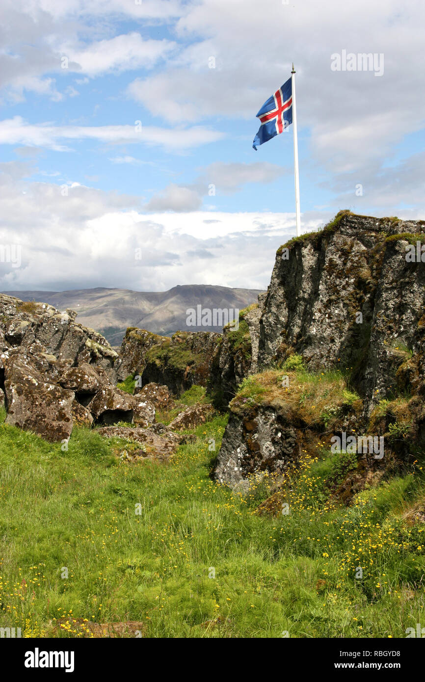 Location of the first parliament in the world - Icelandic Althingi ...