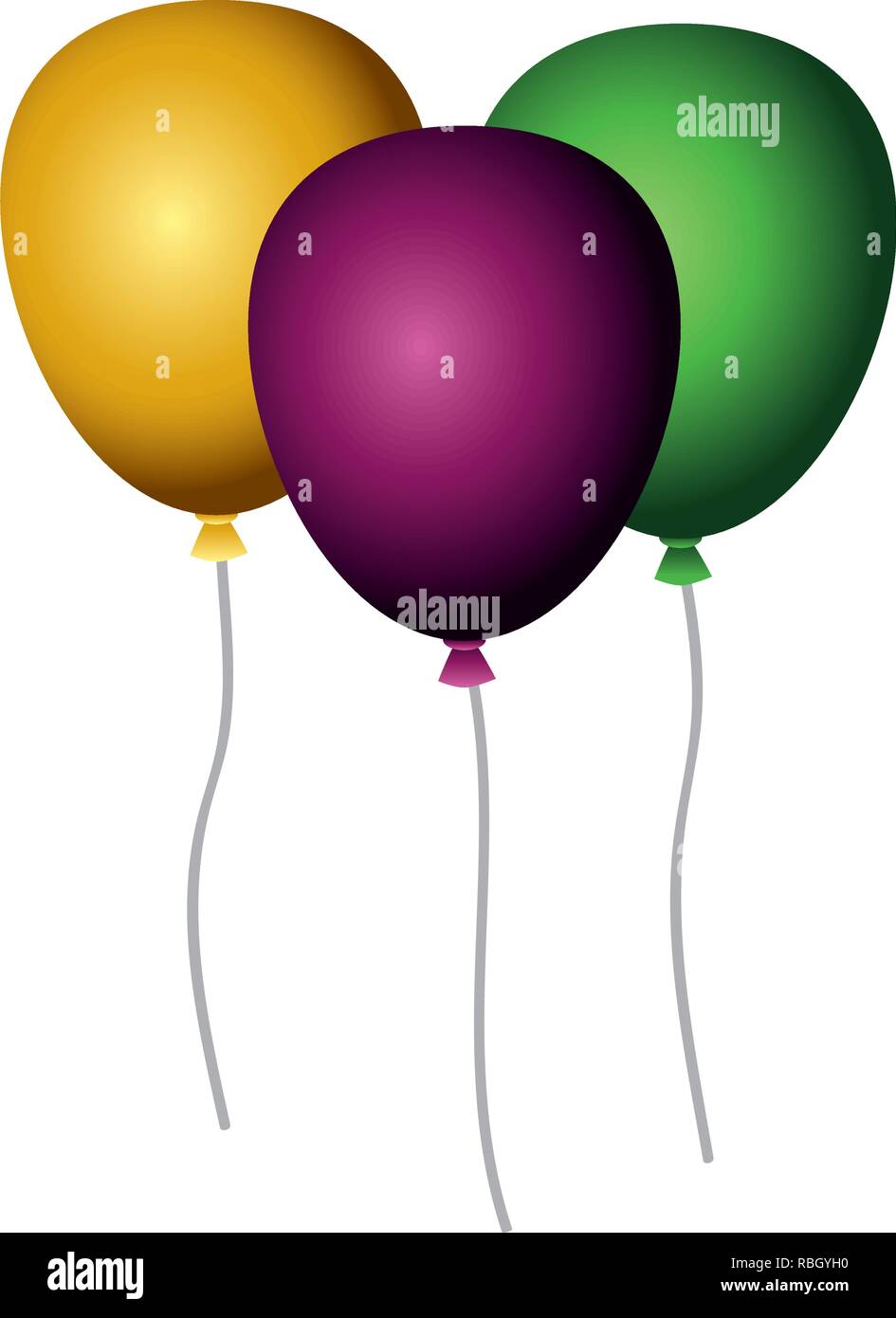 balloons helium floating icon Stock Vector Image & Art - Alamy