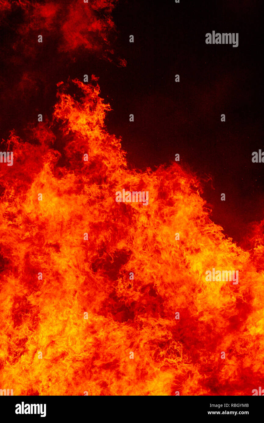 Fire flames detail. Fireman emergency. Carbon emission and combustion ...