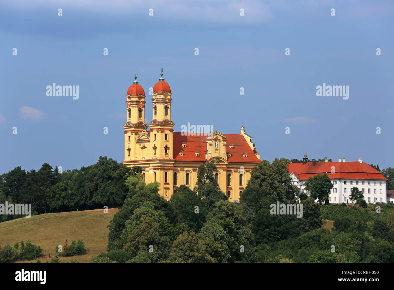 pilgrimage church Schoenenberg in Ellwangen Stock Photo - Alamy
