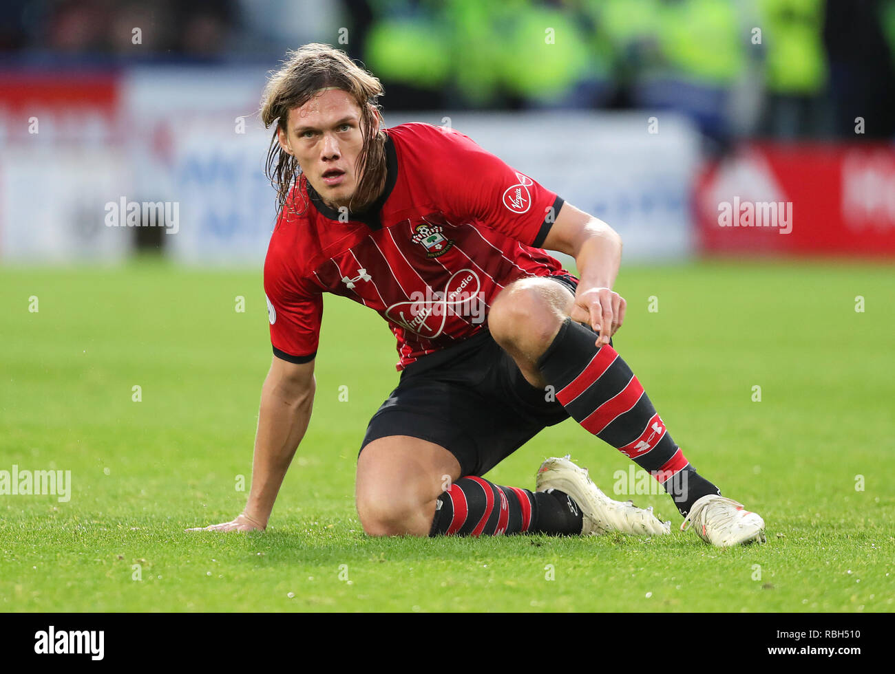 Southampton's Jannik Vestergaard Stock Photo - Alamy
