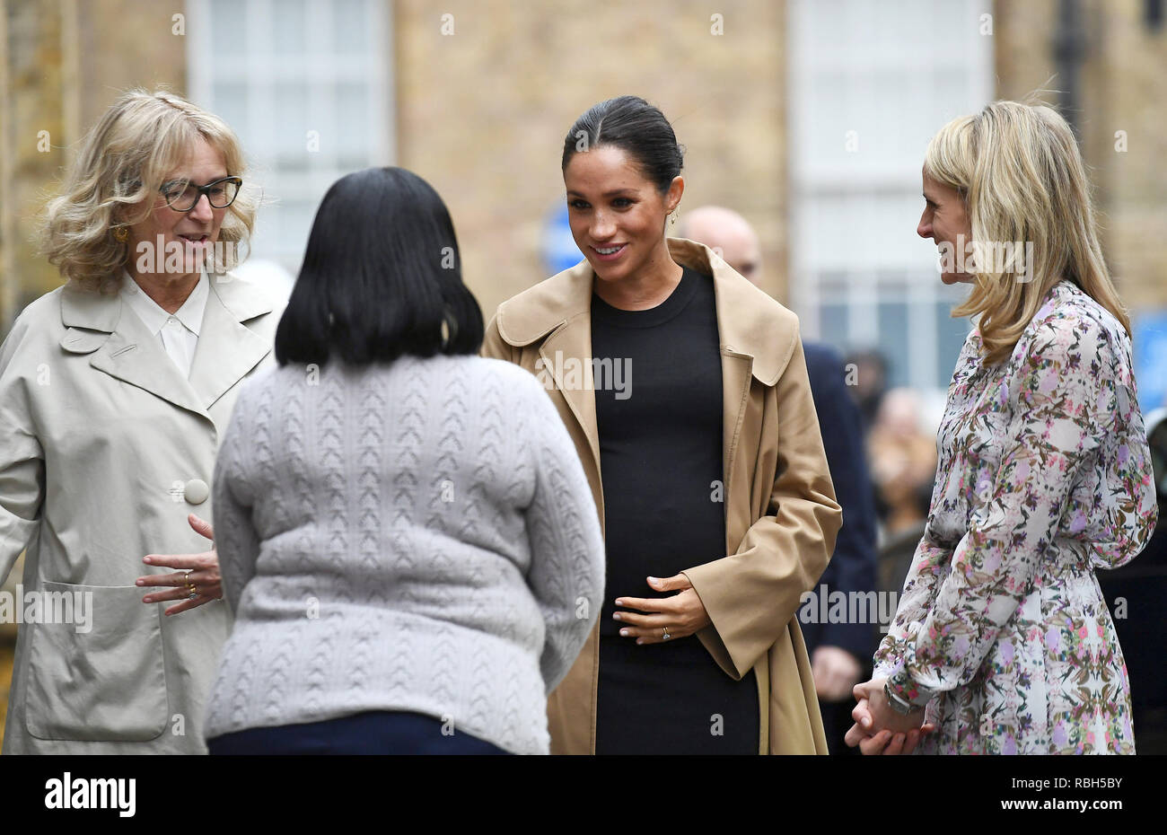 Lady Juliet Hughes-Hallett (left), chair of Smart Works and Kate ...
