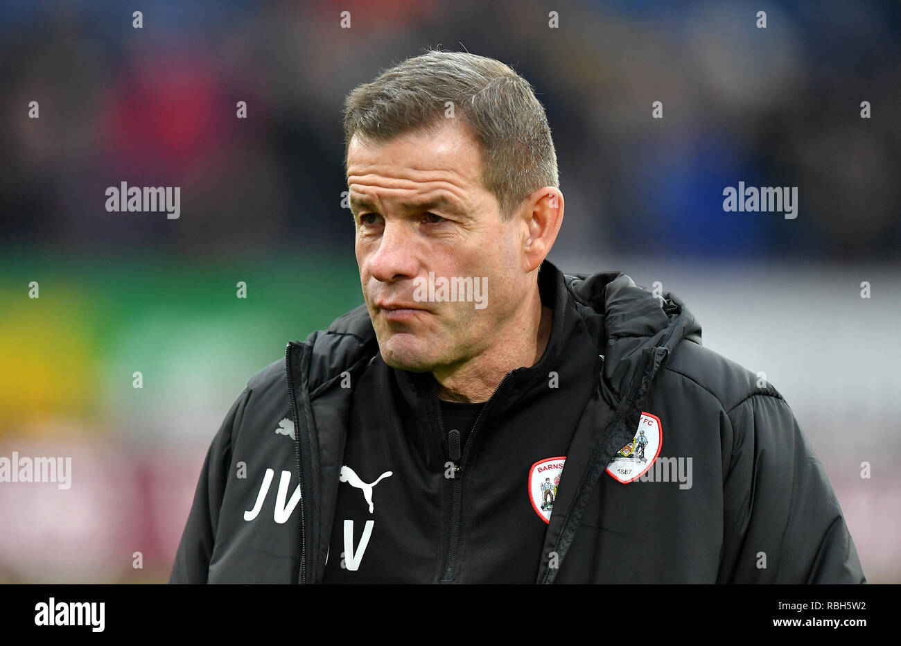 Barnsley goalkeeping coach John Vaughan Stock Photo - Alamy
