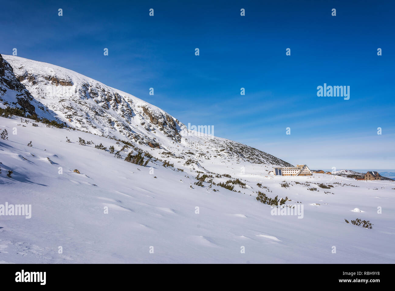 mountain hut in bulgaria Stock Photo - Alamy