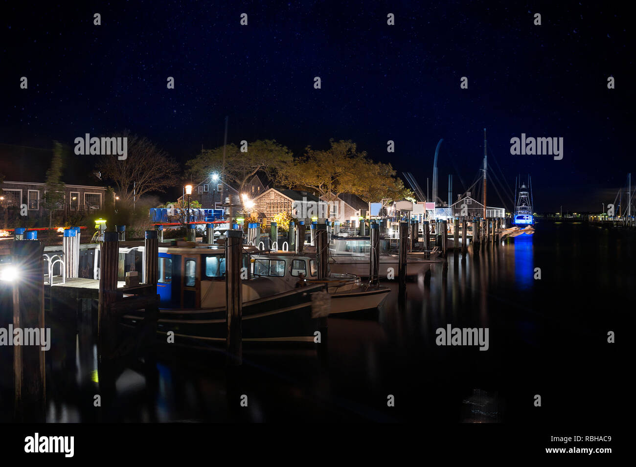 Harbor nantucket island hi-res stock photography and images - Alamy