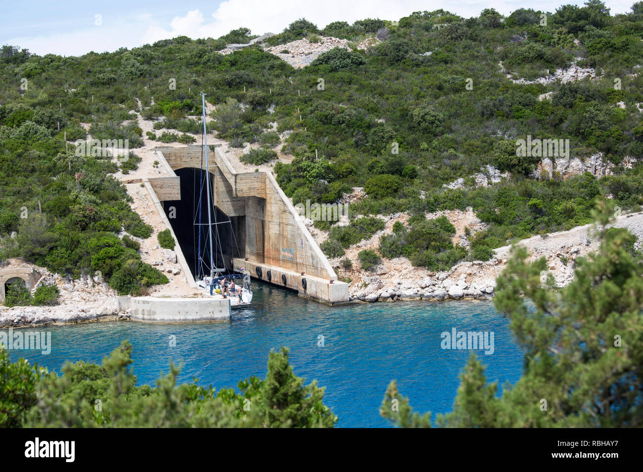 Submarine base hi-res stock photography and images - Alamy