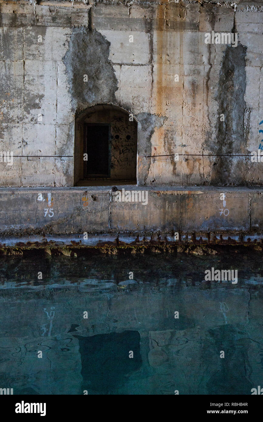 Submarine base hi-res stock photography and images - Alamy