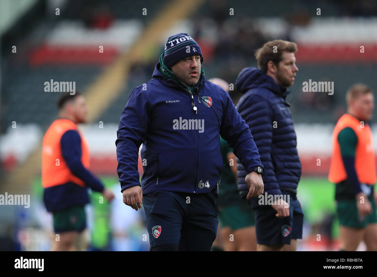Leicester Tigers Scrum Coach Boris Stankovich Stock Photo - Alamy