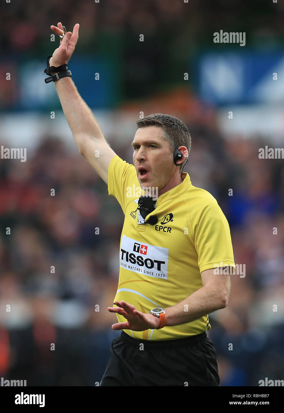 Referee Nigel Owens Stock Photo - Alamy