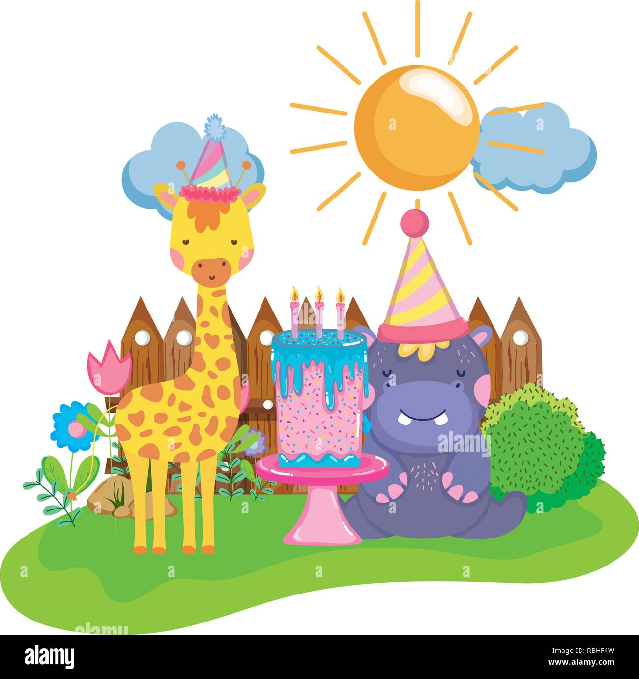 Baby party hats Cut Out Stock Images & Pictures - Alamy